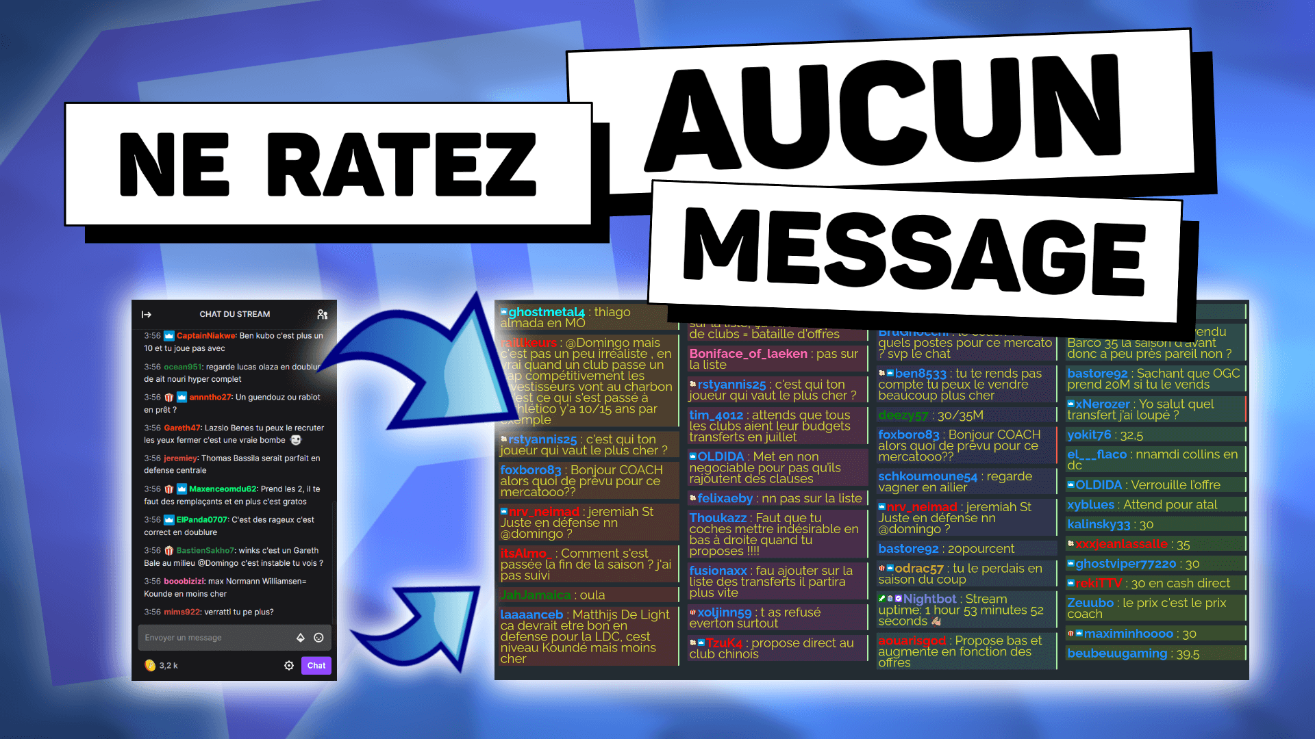 Le Meilleur Chat Twitch : un Chat Multi Colonnes