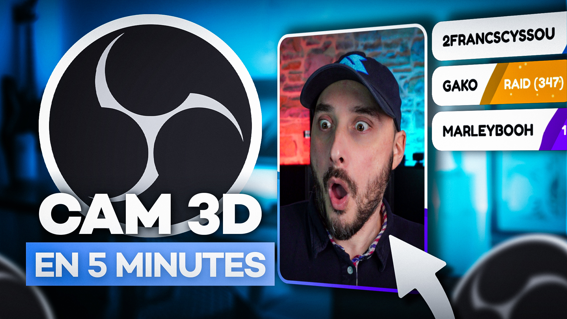 Faire une Cam 3D sur OBS en 5 minutes