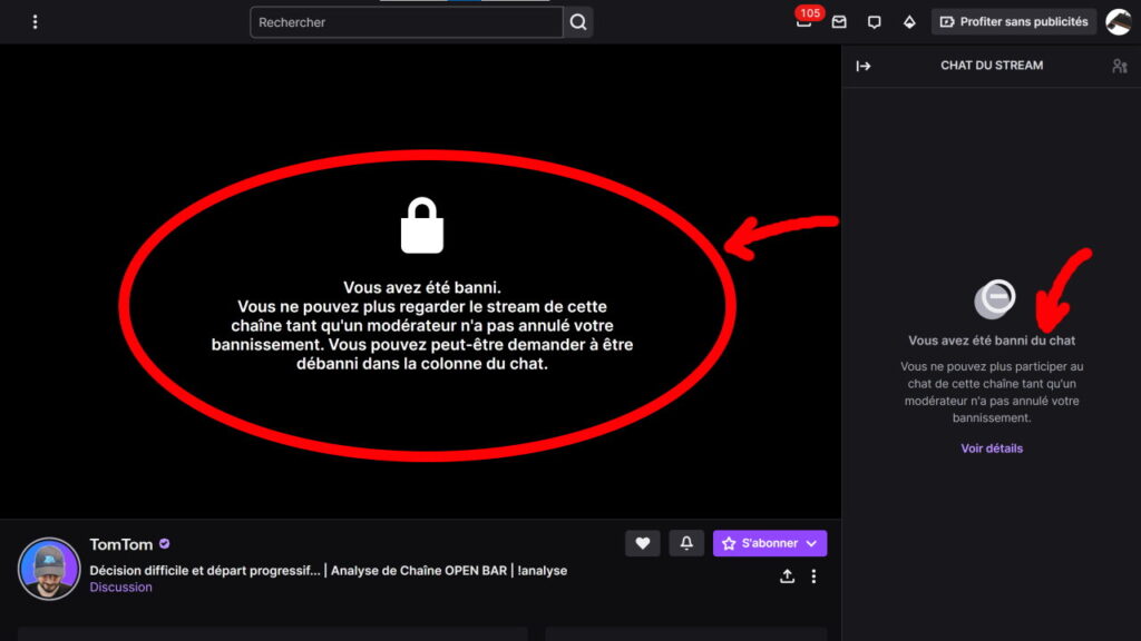 Empêcher un Banni de Regarder un Live Twitch 🚫