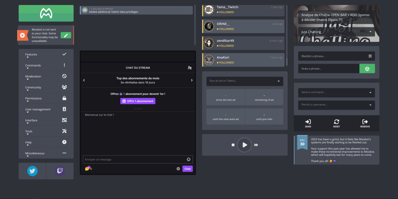 Quel Chatbot Choisir pour son Stream