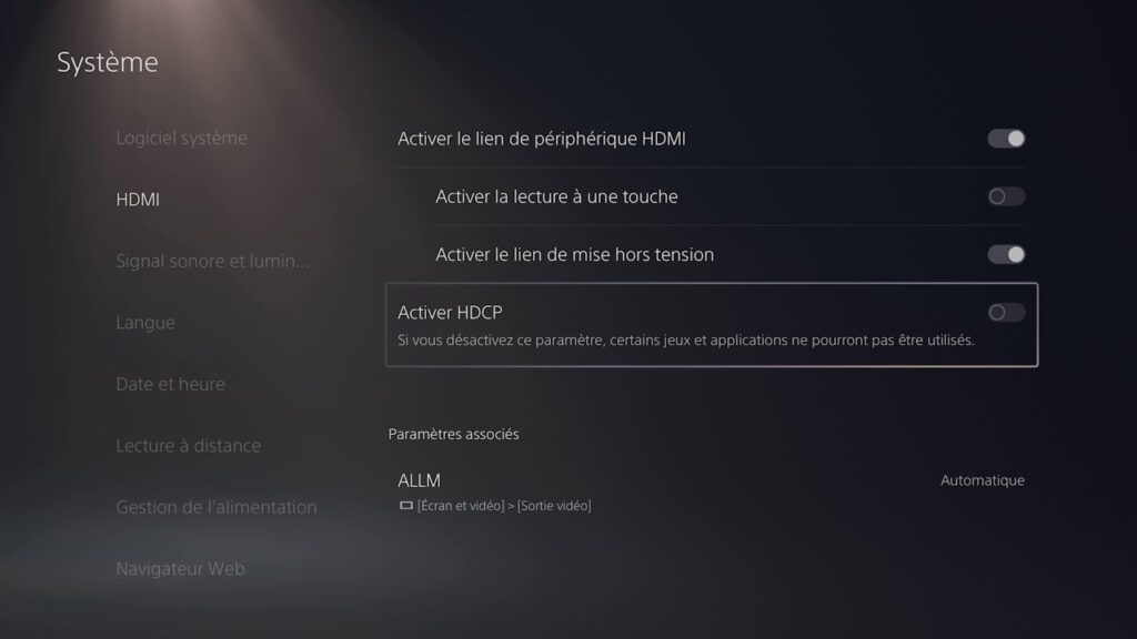 Comment Désactiver le HDCP sur Console PlayStation
